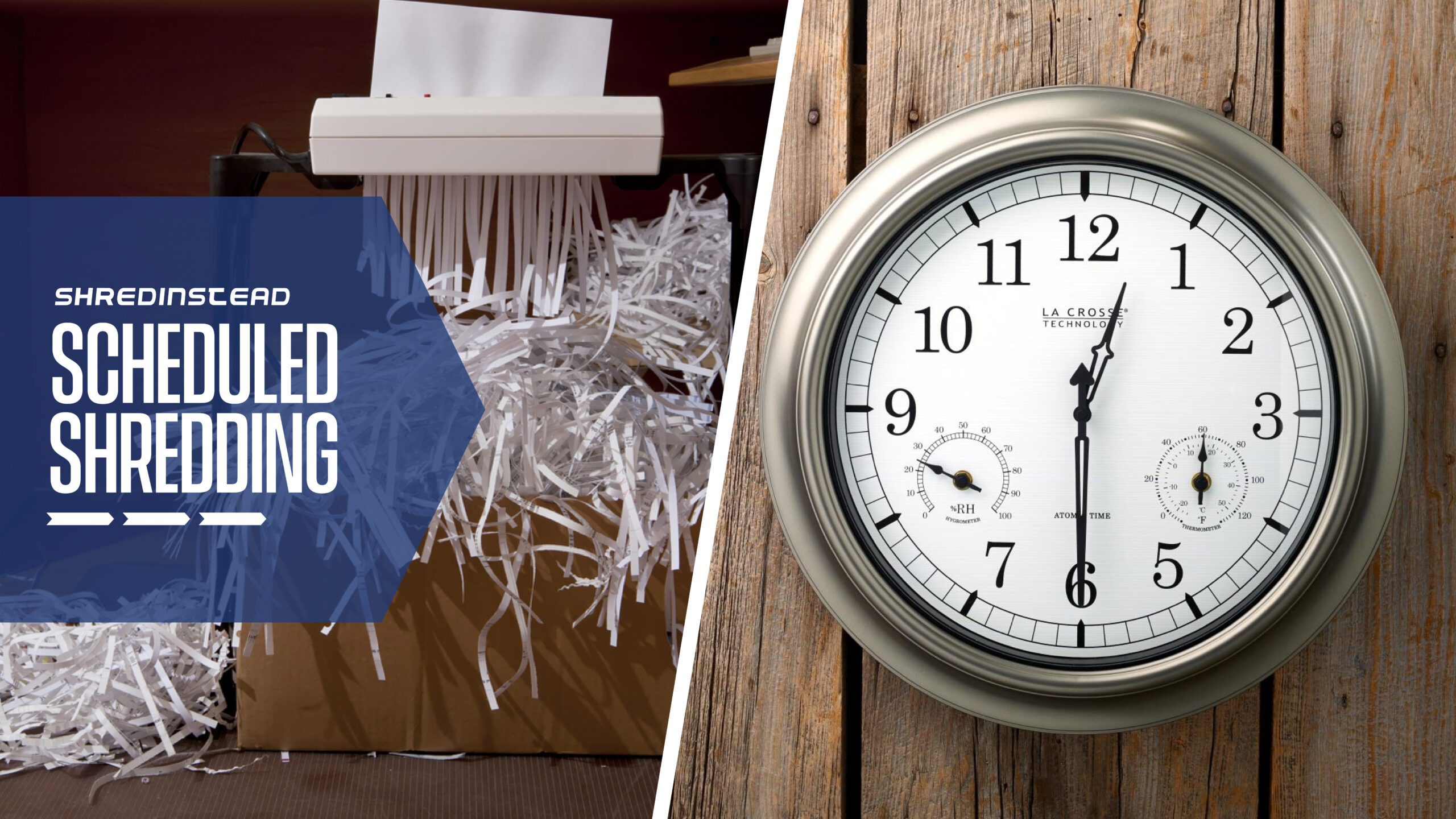 Scheduled Shredding Services - Shred Instead