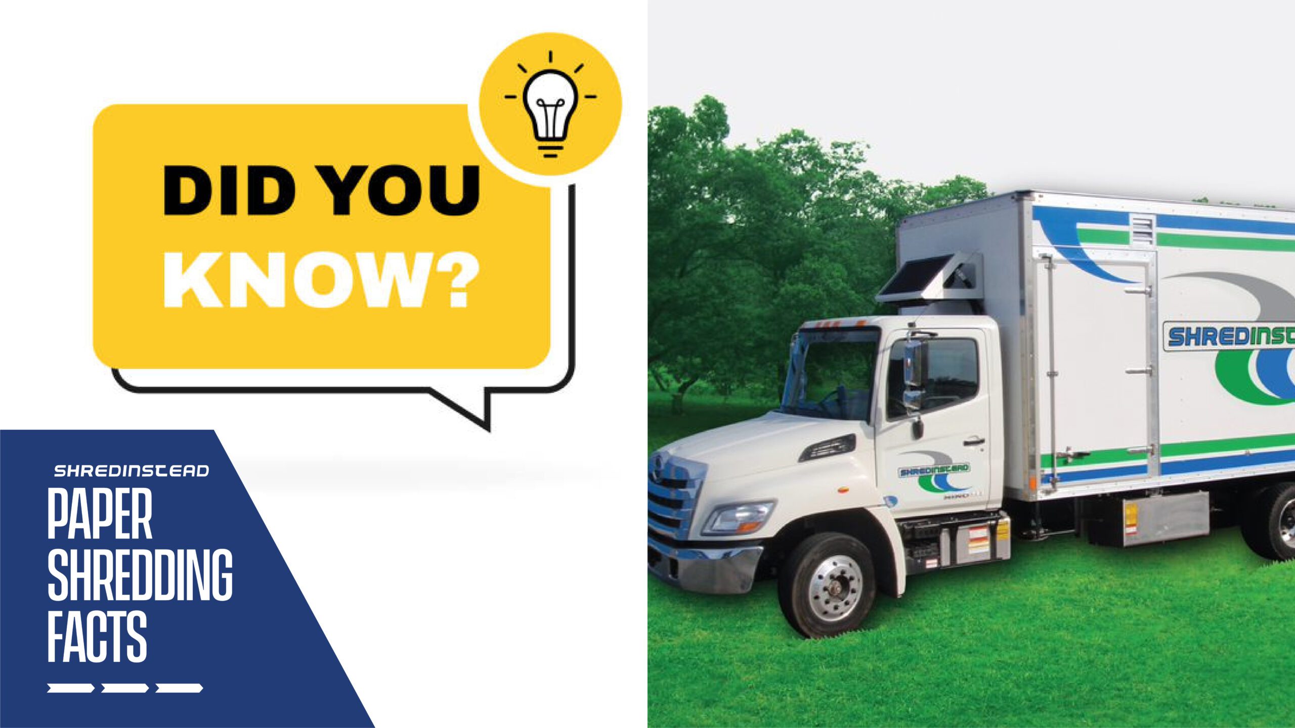 Paper Shredding Facts - Shred Instead