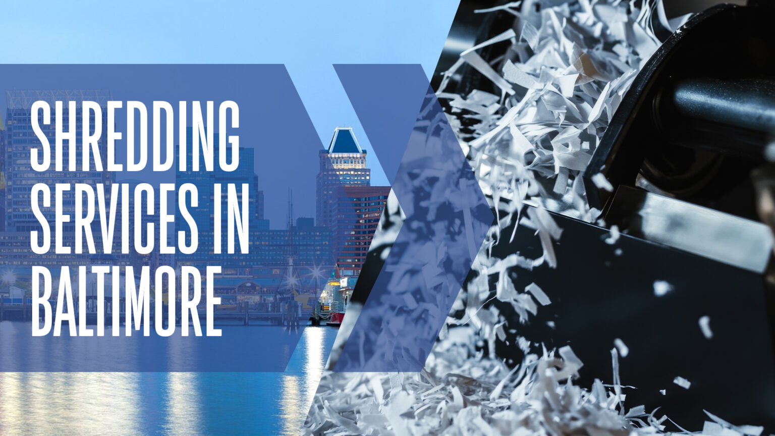 Shredding Services in Baltimore - ShredInstead