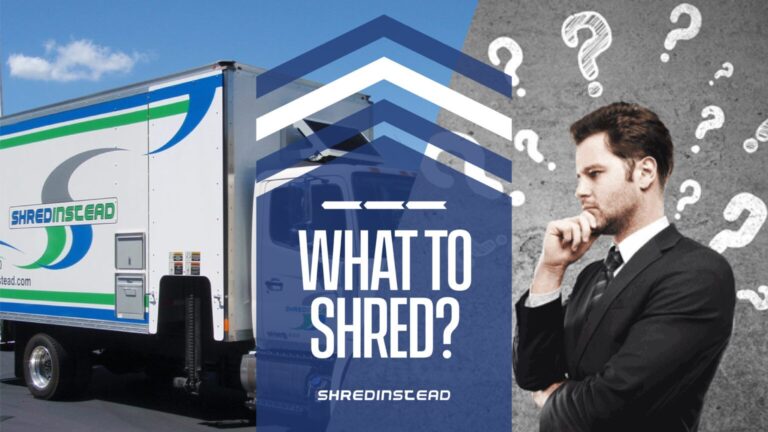 What to Shred? Documents You Should Know About.
